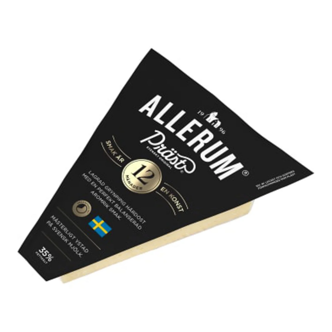 Allerums Präst 12mån - Priest Cheese 670g – Swedishness