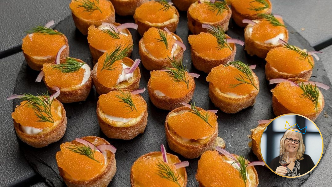 Cia's Favourite: Cheese Croustades with Kalix Löjrom – Swedishness