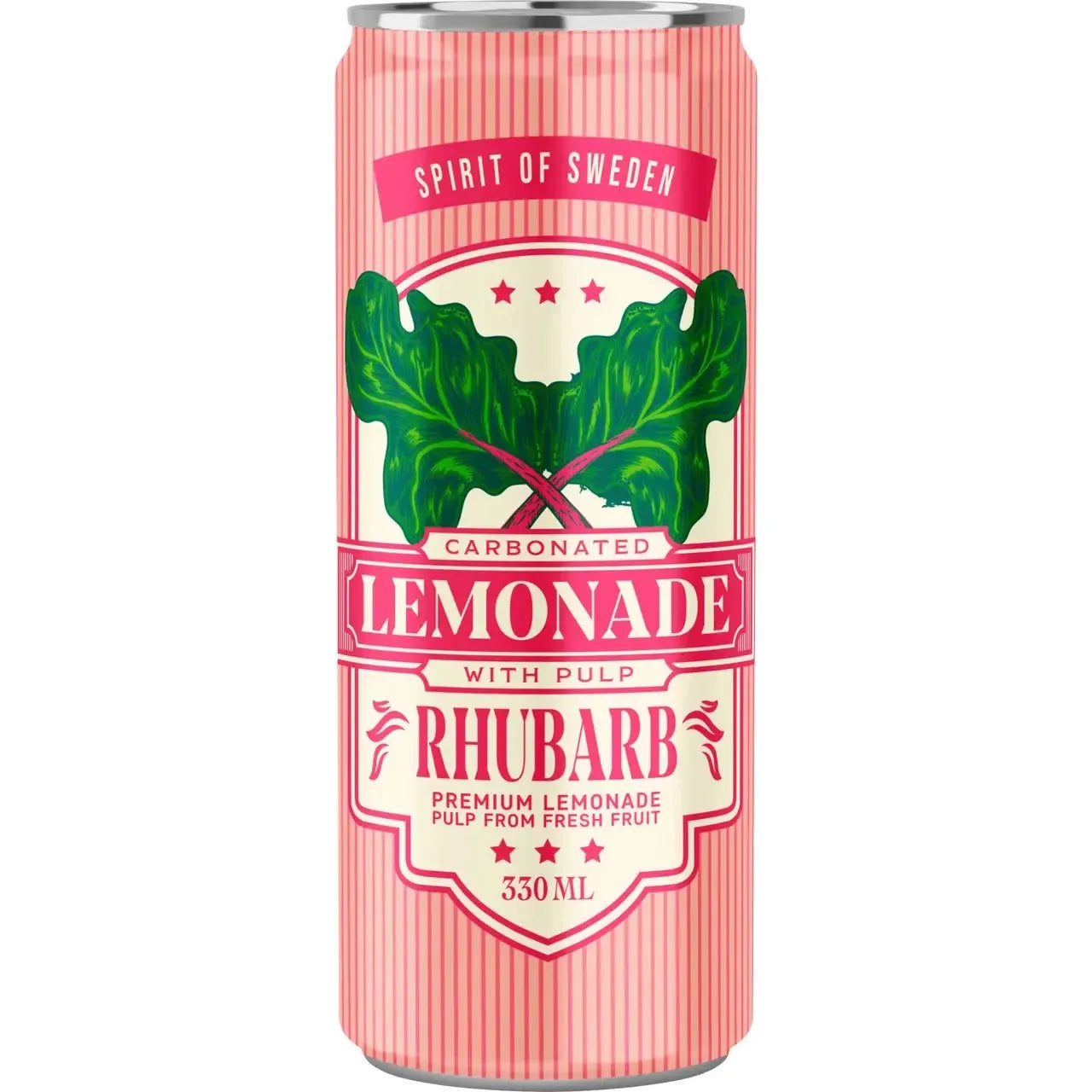 Spirit of Sweden Lemonad Rabarber - Lemonade Rhubarb drink - 33cl ...